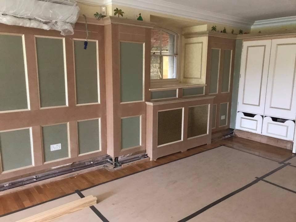 Wall Panelling - Three Piece Joinery